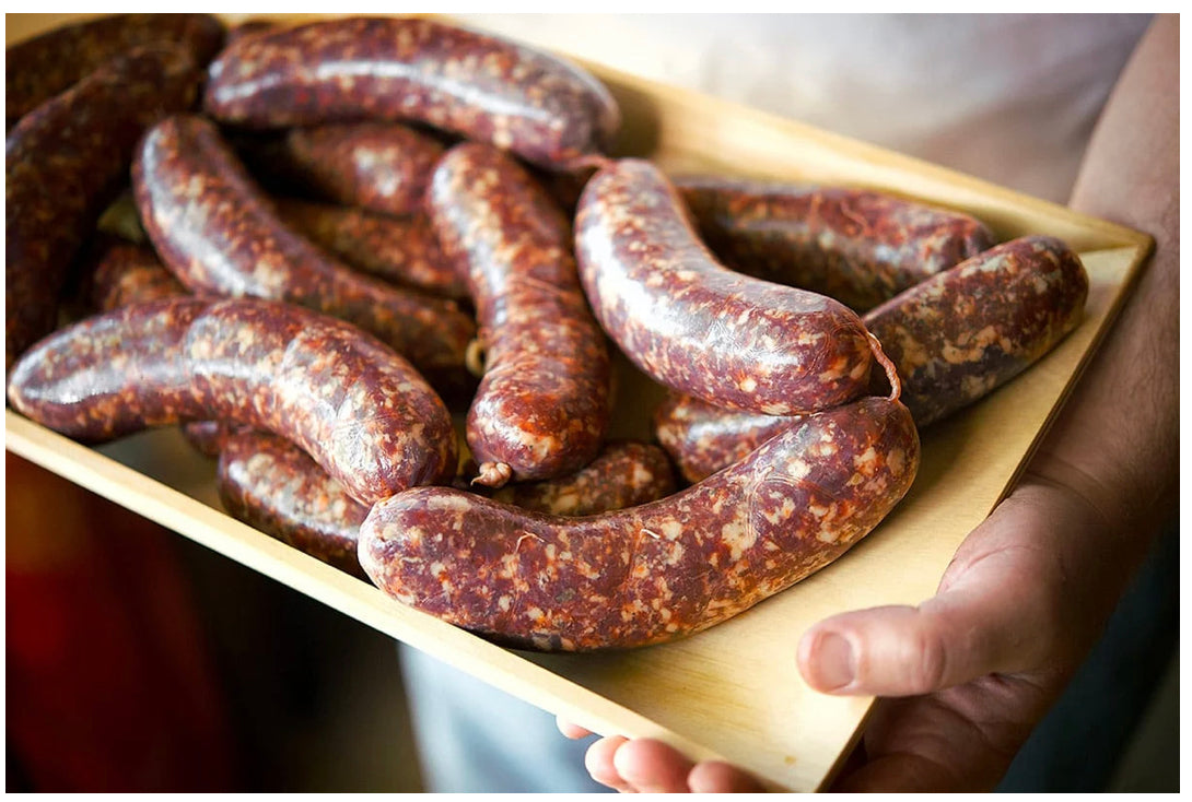 Greek Sausage – Mt Dearborn Farm